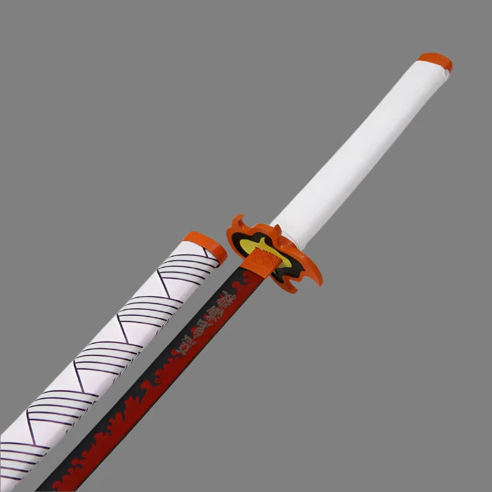 Demon Slayer Sword - Kyojuro Rengoku Red Nichirin Katana – Ancient Warrior